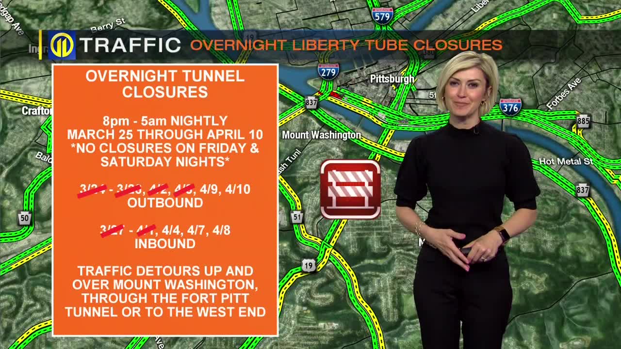 Pittsburgh Traffic: Updates on Thursday's morning commute – WPXI