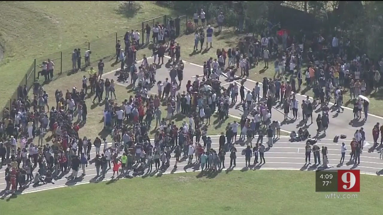 Timber Springs Middle School evacuated after threat was found in restroom