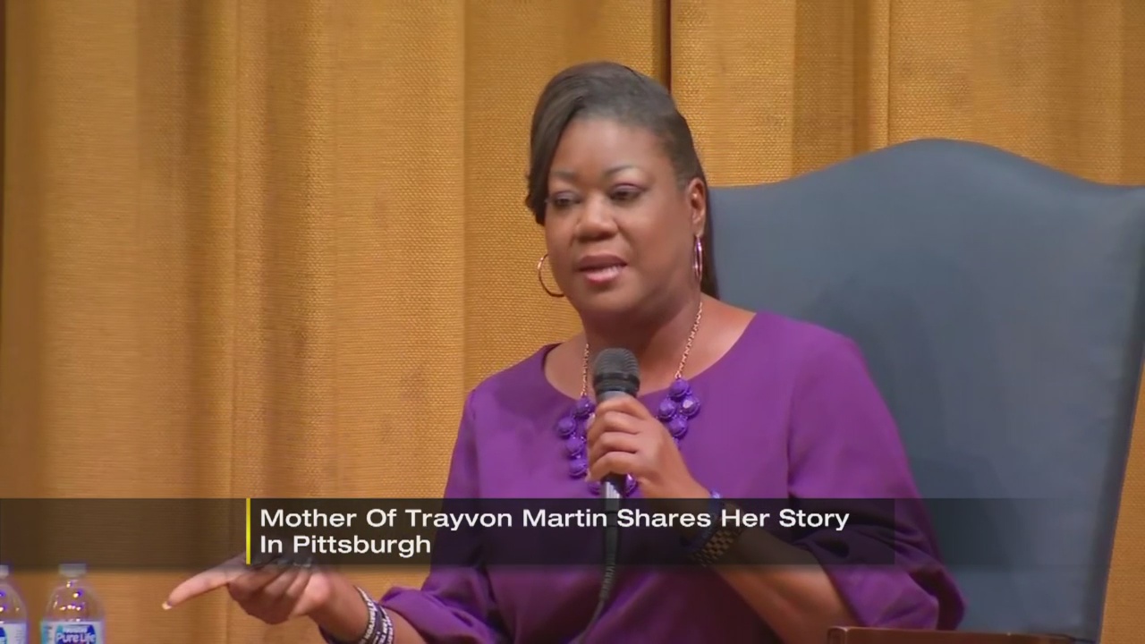 Trayvon Martin's mother shares her story in Pittsburgh – WPXI