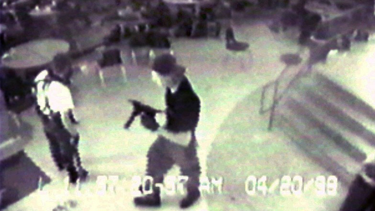 Columbine High School Library Video