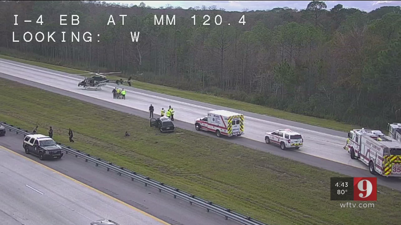 George Anthony seriously injured in I-4 rollover crash, FHP says – WFTV