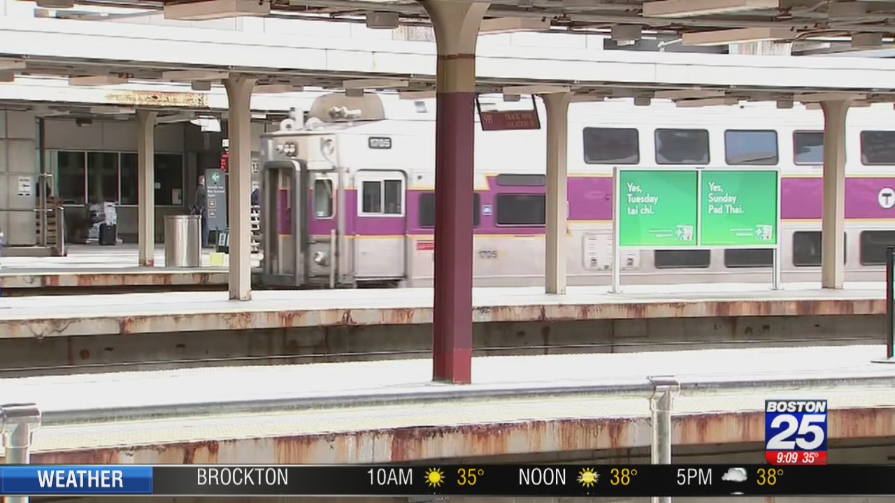 Engine fire on MBTA commuter rail train forces evacuation at Hanson ...