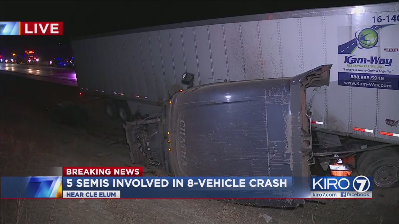 WB I-90 back open after crash near Cle Elum – KIRO 7 News Seattle