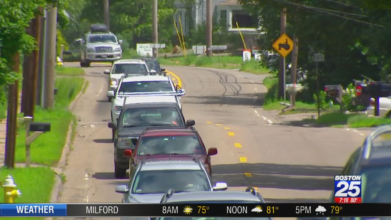 Local towns get creative to curtail cut-through traffic from map apps ...