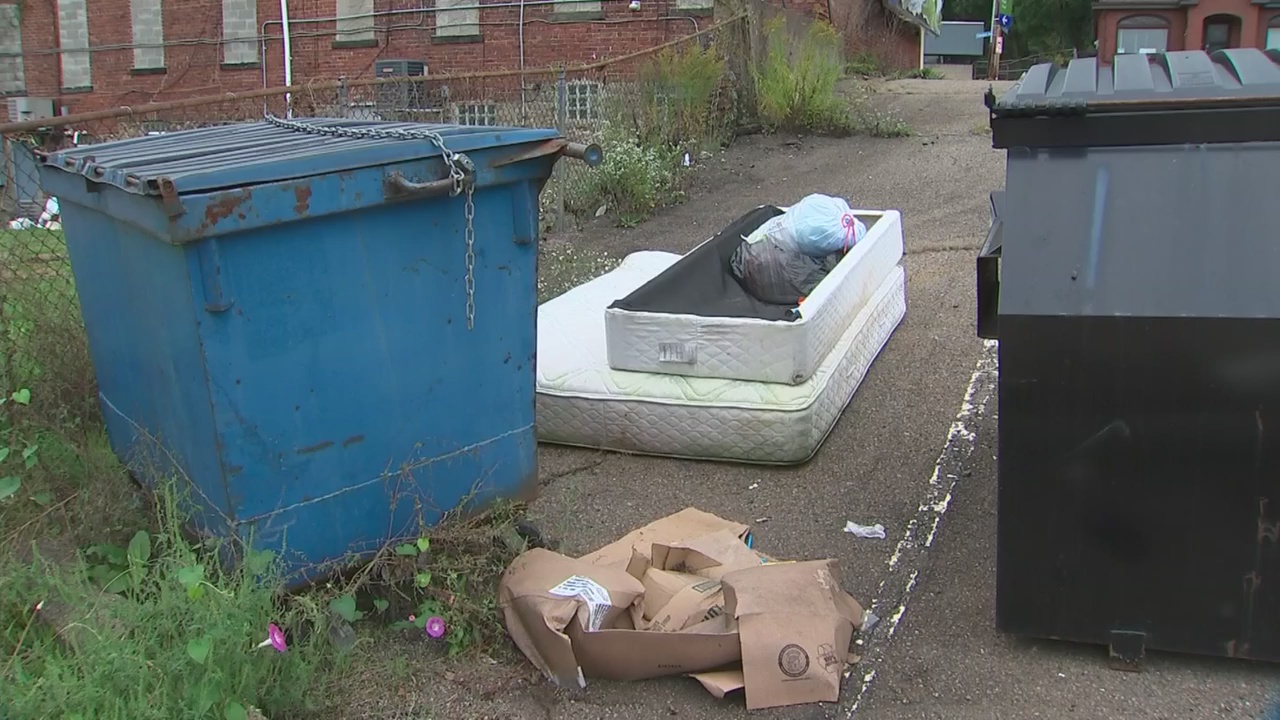 Illegally dumped garbage plaguing private properties in Allegheny Co.
