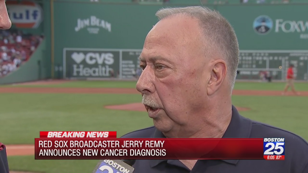 Jerry Remy diagnosed with cancer once again – Boston 25 News