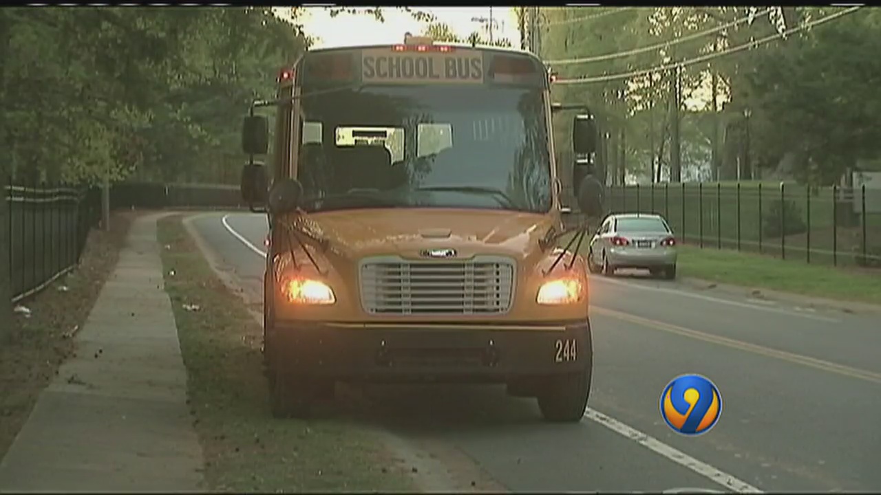 CMS speaks out after another student hit at school bus stop
