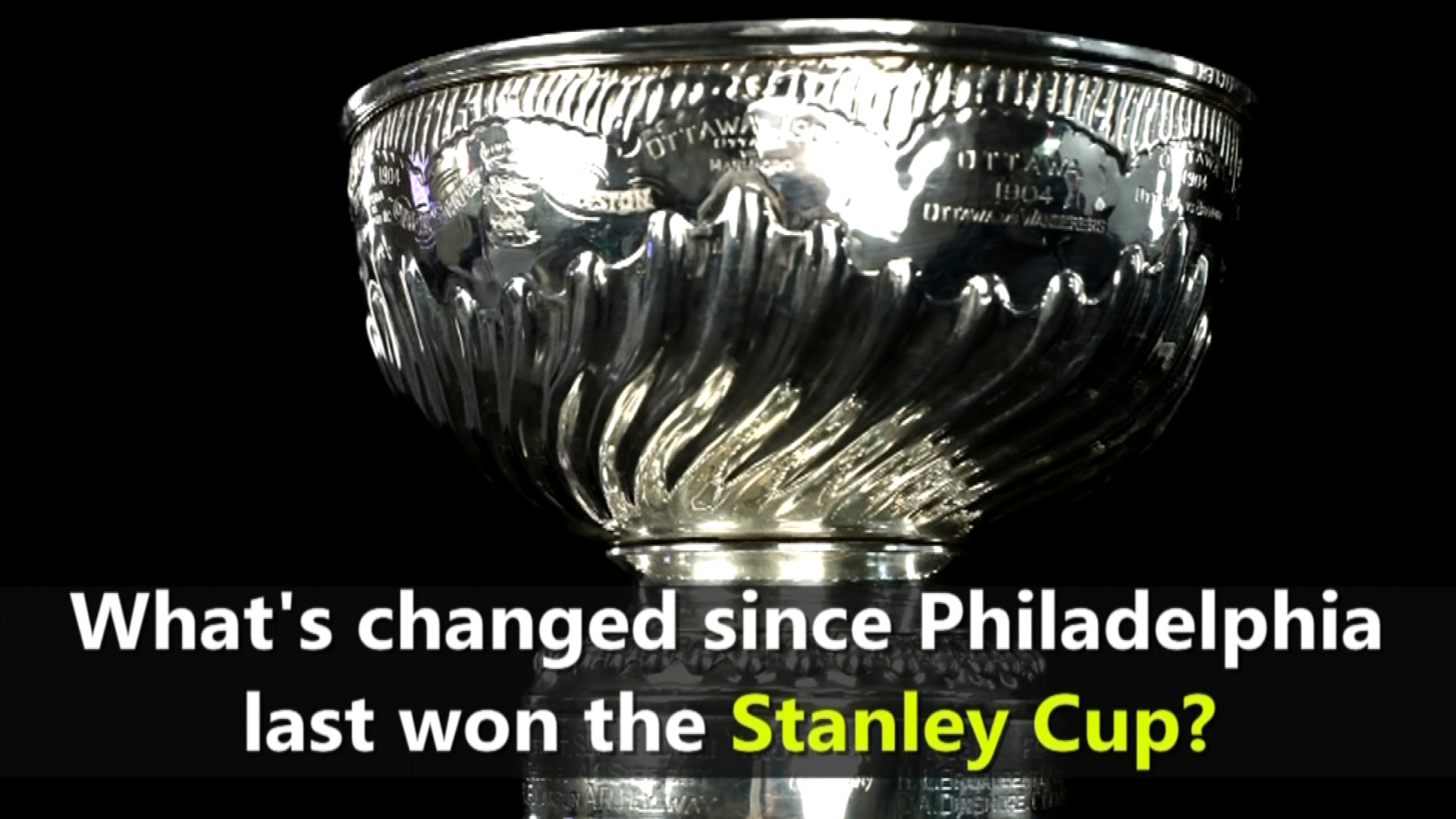 What's changed since Philadelphia last won the Stanley Cup?