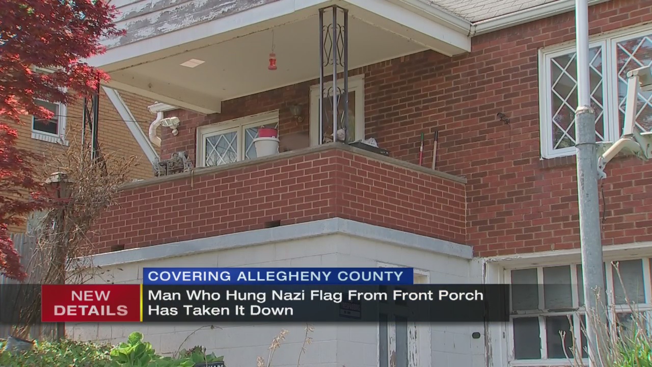 Neighbors offended by man's Nazi flag – WPXI