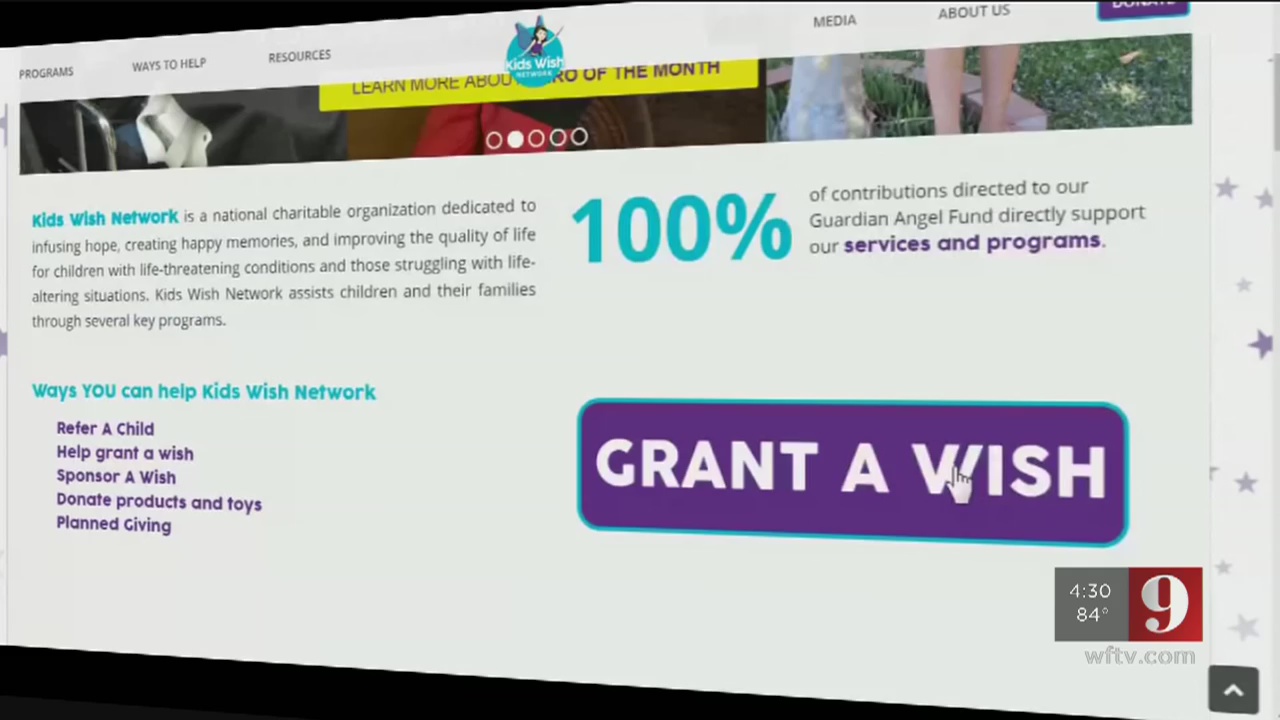 Action 9 investigates wish-granting charity – WFTV