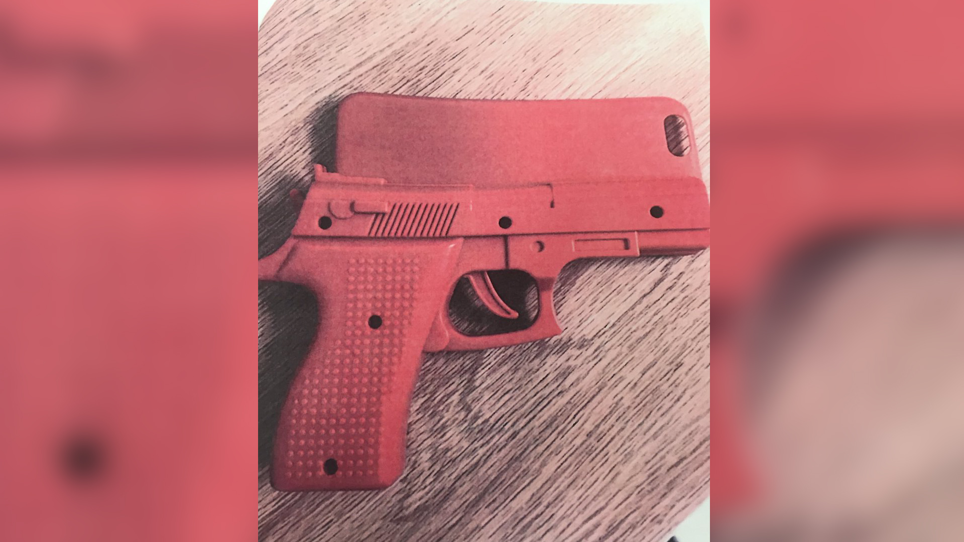 Police urge parents not to buy phone case that looks like gun