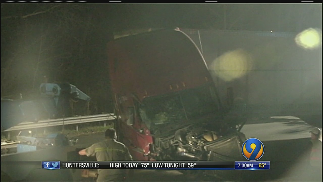 Big rig jackknifes into Jersey wall, closing part of I-85 in Gaston ...