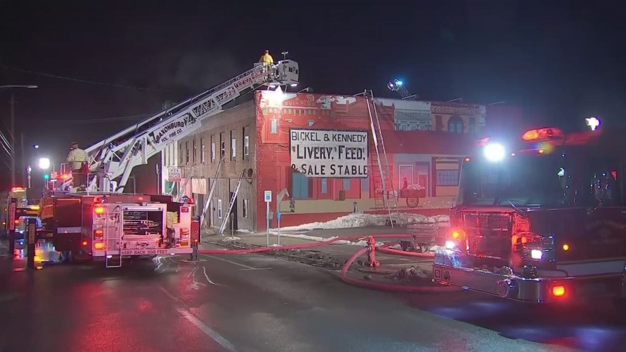 Several families displaced after downtown Butler fire – WPXI