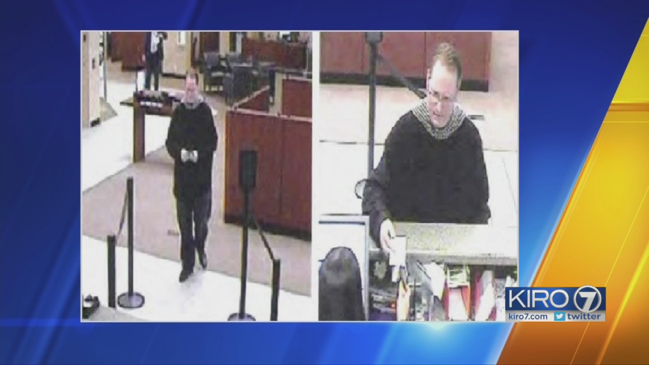 Bellevue traffic camera reveals clue to catch serial bank robber – KIRO ...