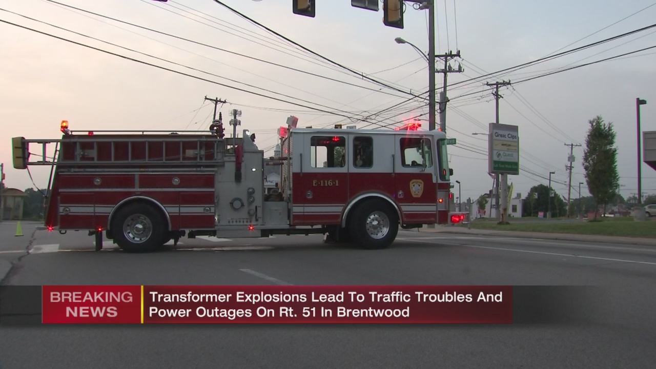 Exploding transformers, power lines on fire shut down part of Route 51 ...