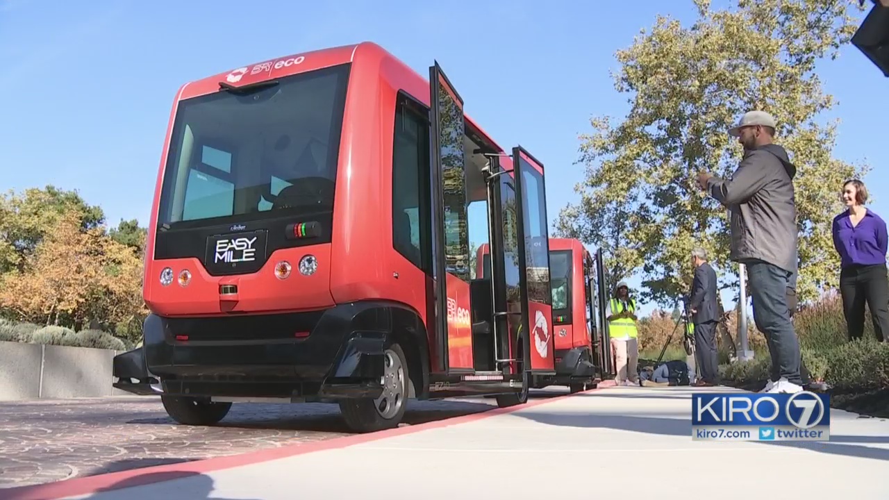 Bellevue eyes driverless shuttle technology being tested in California ...