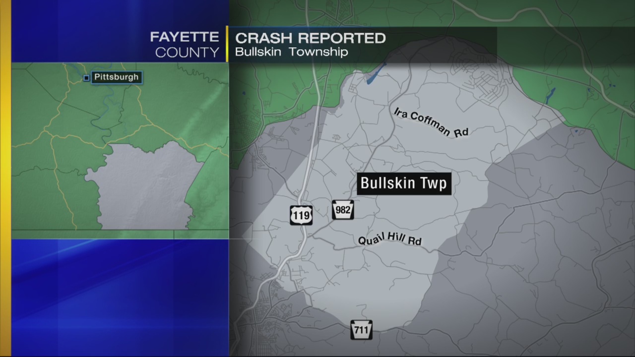 1 transported to hospital after pick-up truck overturns in Bullskin Twp.