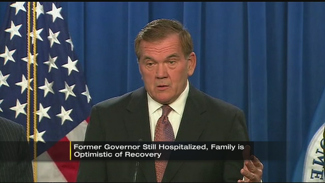 Tom Ridge's family says they're optimistic of full recovery – WPXI