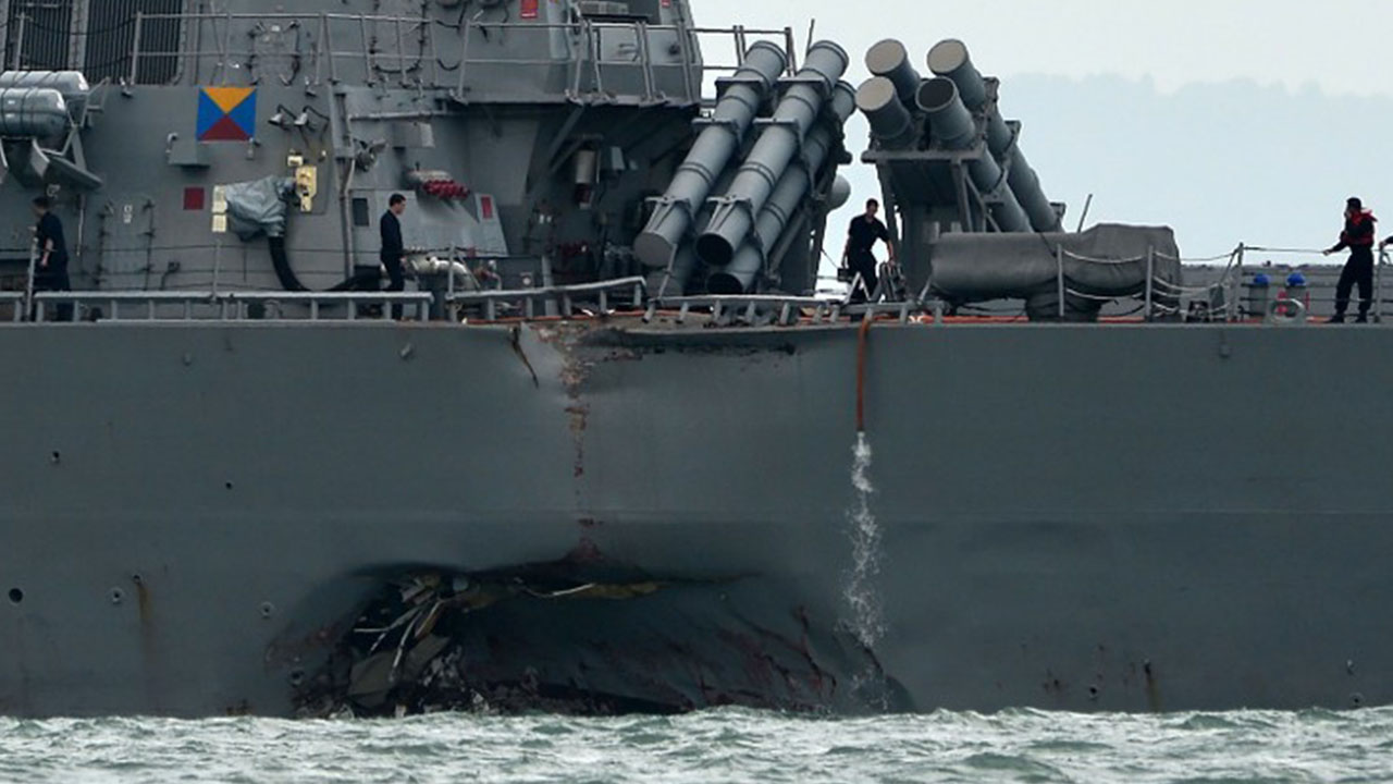 Navy recovers remains of 10 sailors killed in USS John S. McCain crash ...
