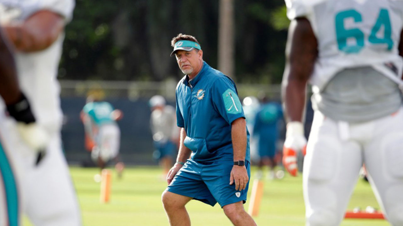 Miami Dolphins offensive line coach resigns after video allegedly shows ...