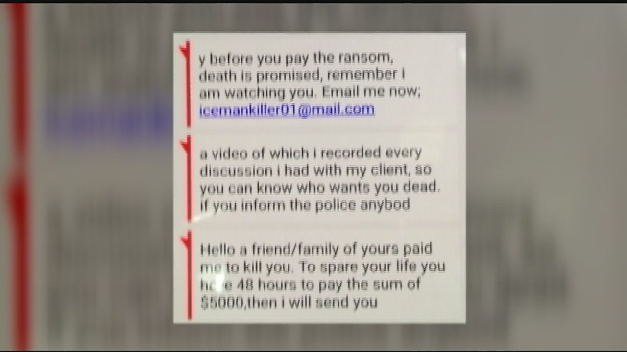 Police warn of 'HITMAN' text scam – WPXI