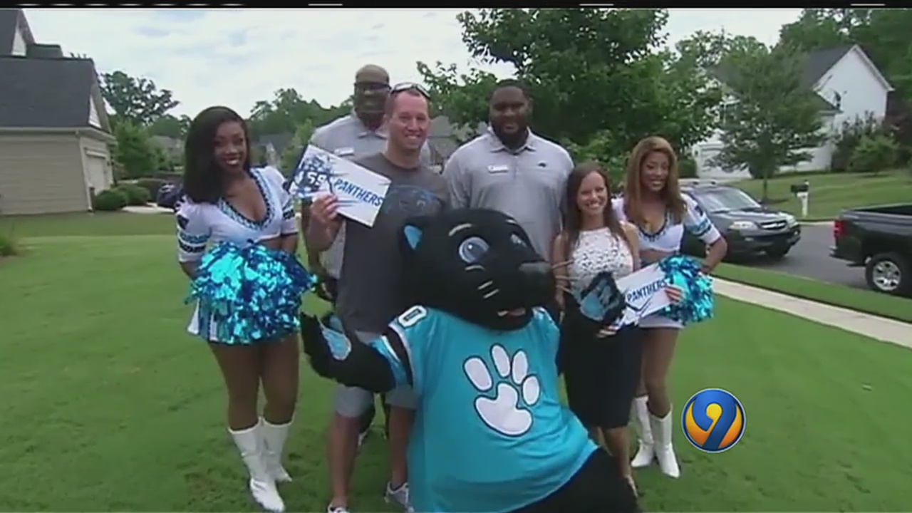 Panthers fans get big surprise delivered with season tickets