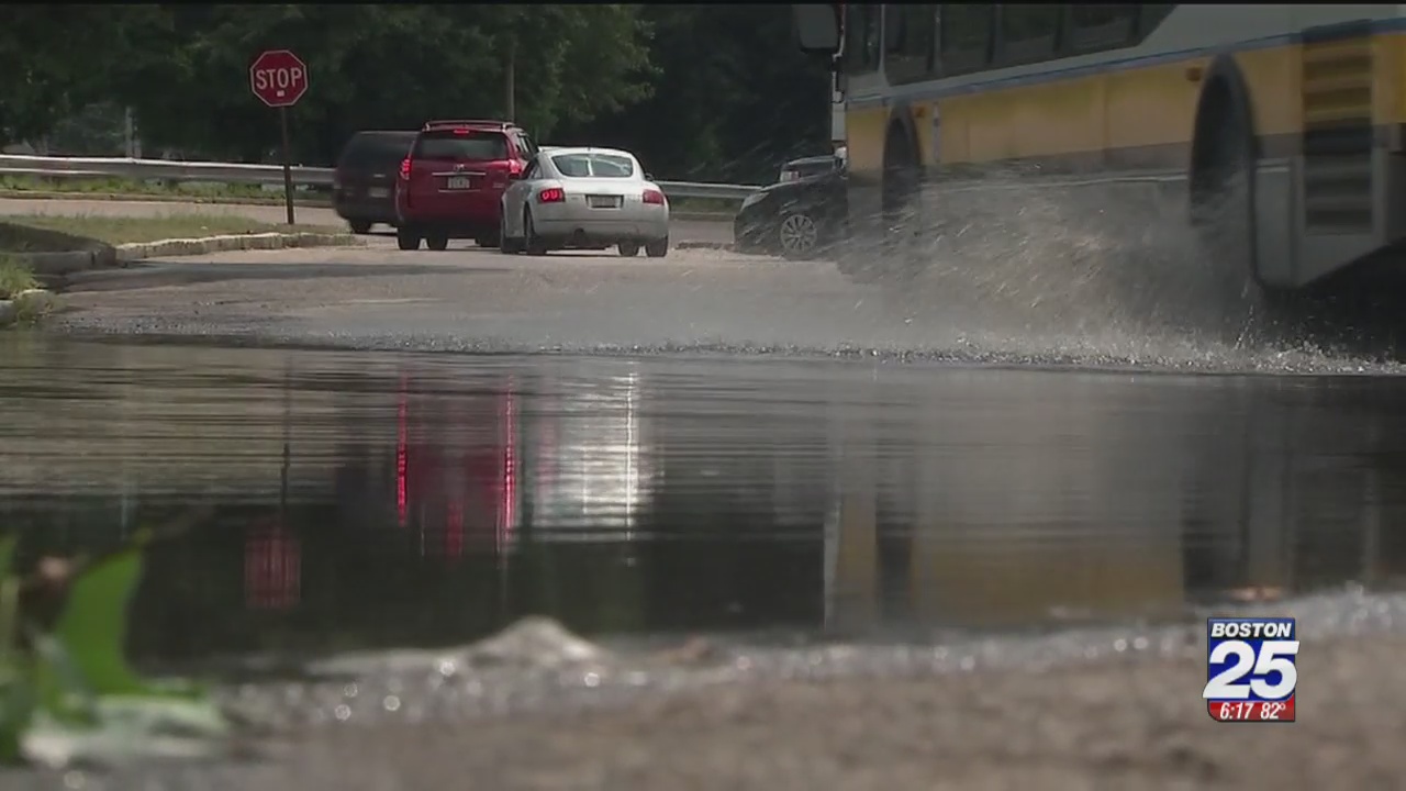 City of Boston crews clean up after flash flooding – Boston 25 News