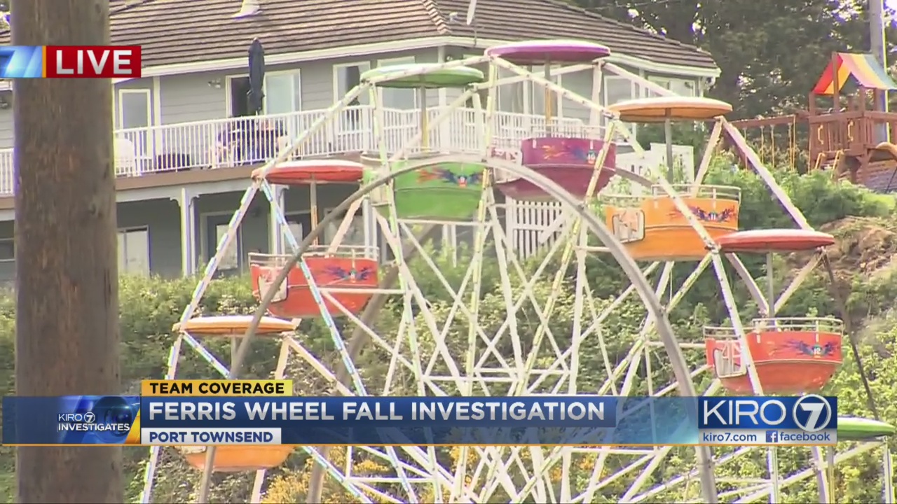 State revokes operating permit for Ferris wheel after 3 fall from ride