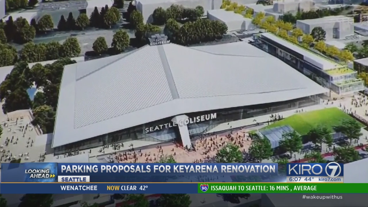 Competing plans to renovate KeyArena say there's enough parking – KIRO ...