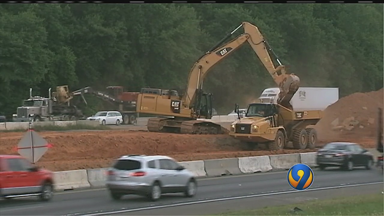 NCDOT to make changes to I-77 toll lane work zone