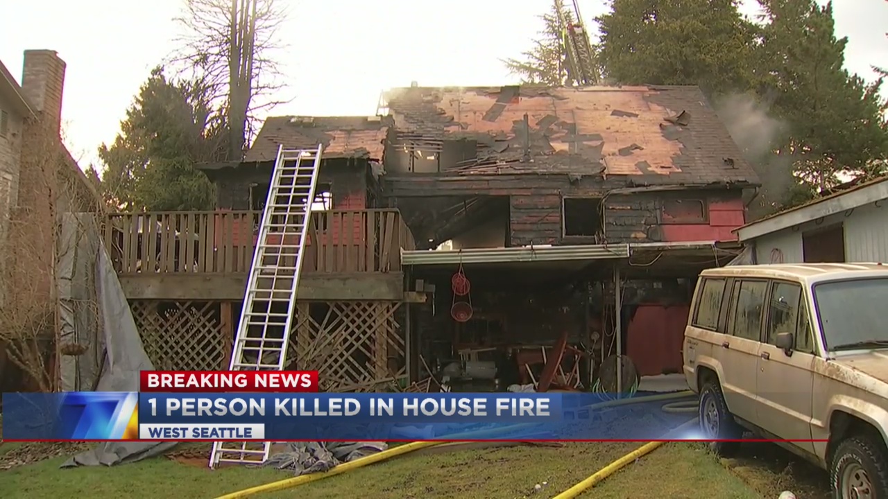Woman killed in West Seattle house fire