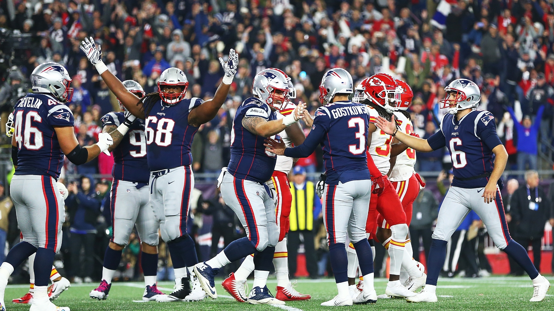 Patriots hand Chiefs first loss of 2018 with dramatic win – Boston 25 News