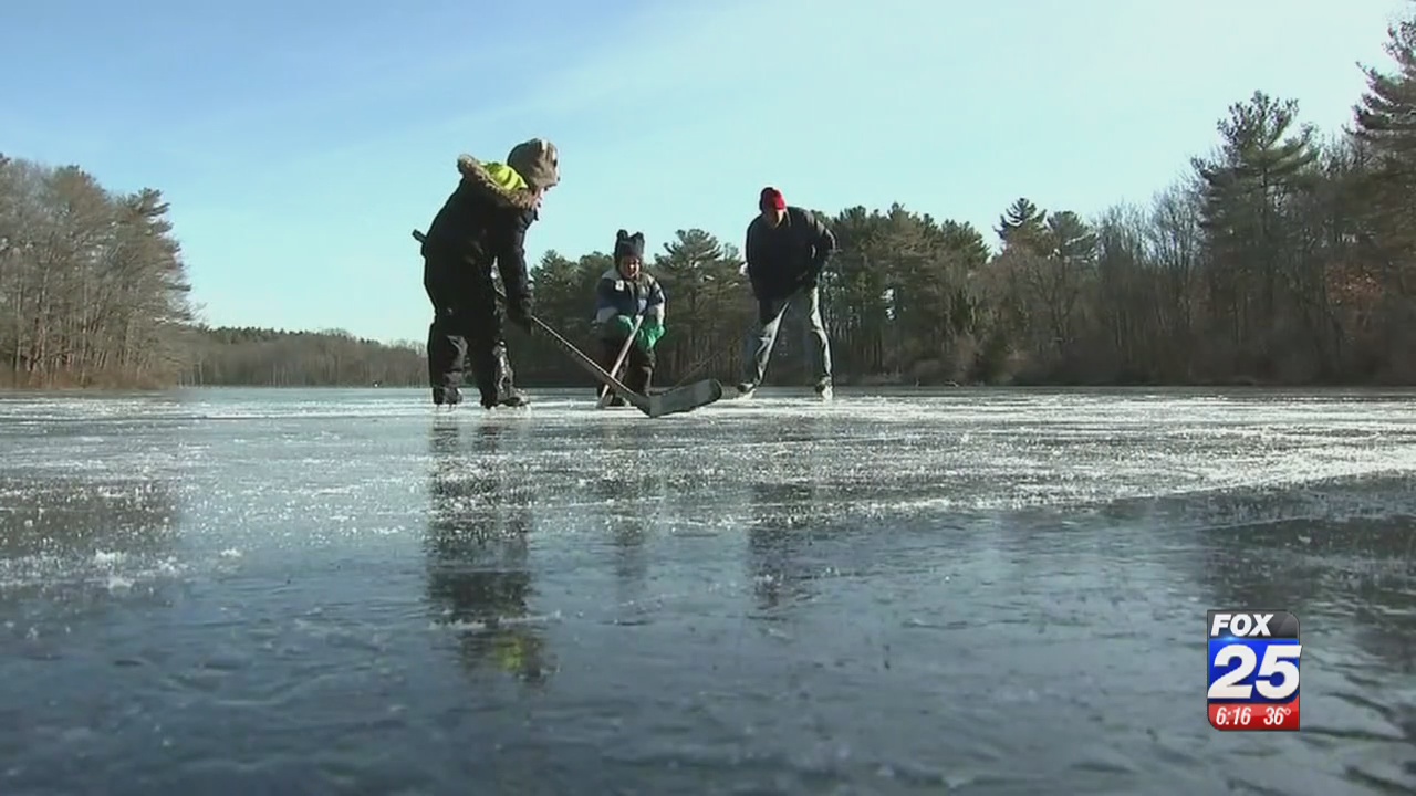 As pond skating rinks open for winter break, experts urge caution ...