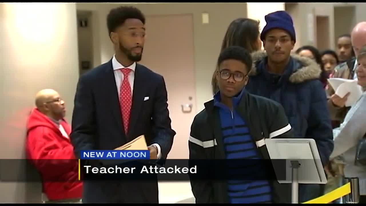 Student accused of hitting teacher didn't mean to hurt anyone, attorney ...