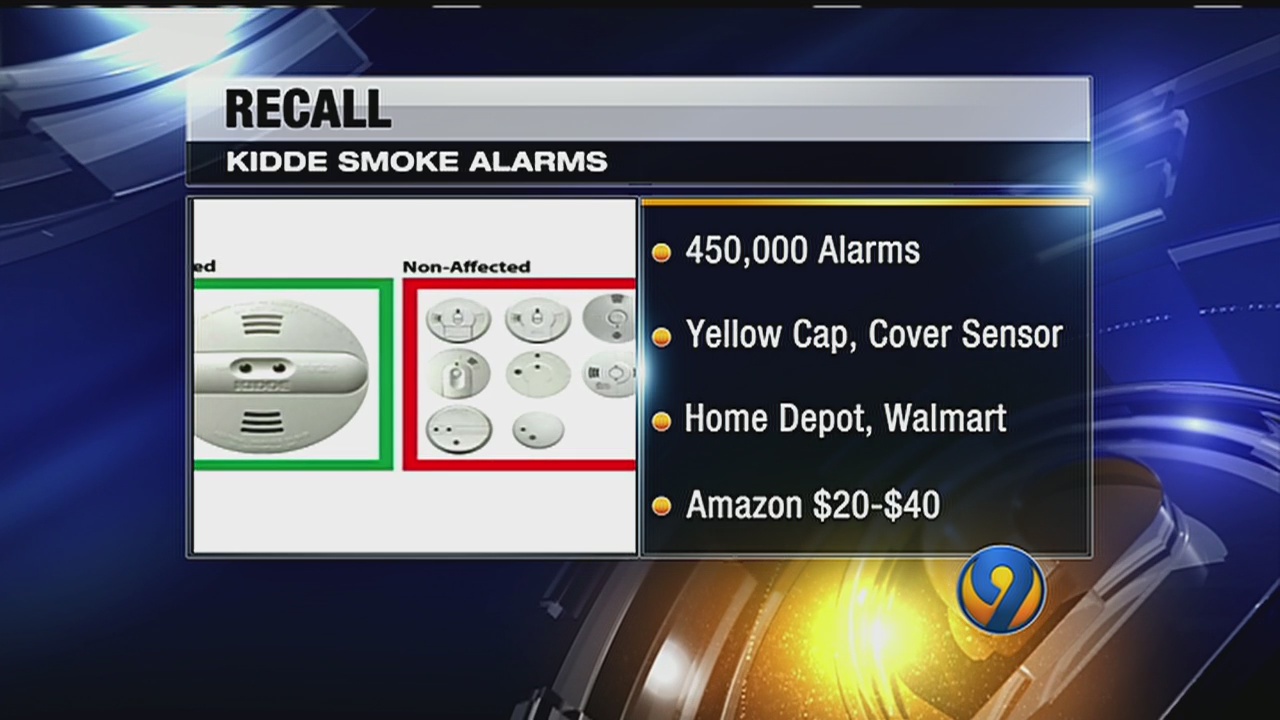 RECALL: Kidde recalls more than 450K smoke alarms – WSOC TV
