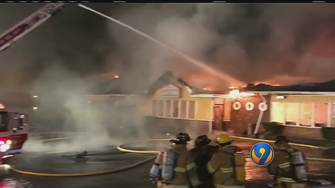 Popular Chester restaurant destroyed in overnight fire – WSOC TV