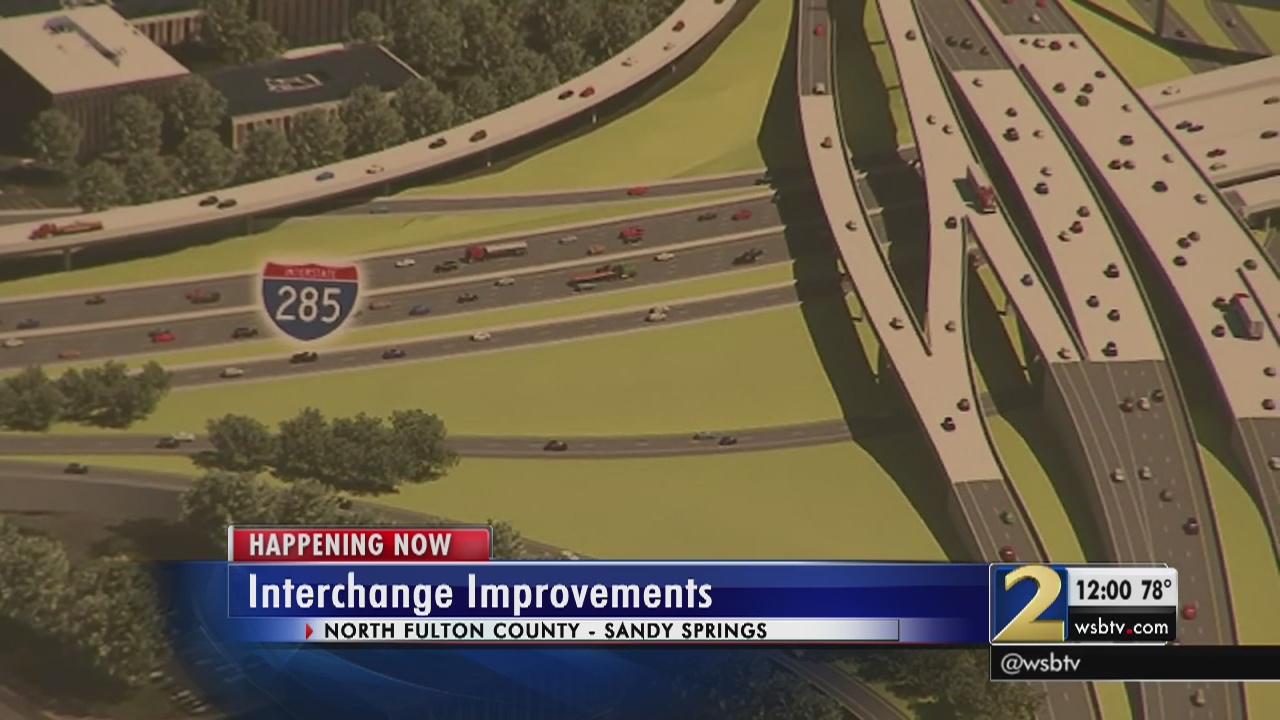 Groundbreaking marks start of new I-285 interchange at Ga. 400