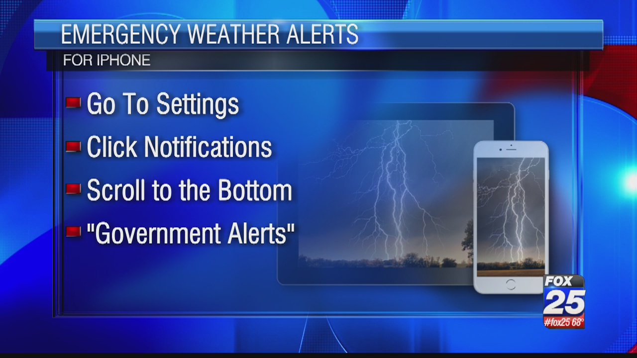 How to make sure emergency alerts are active on your phone – Boston 25 News