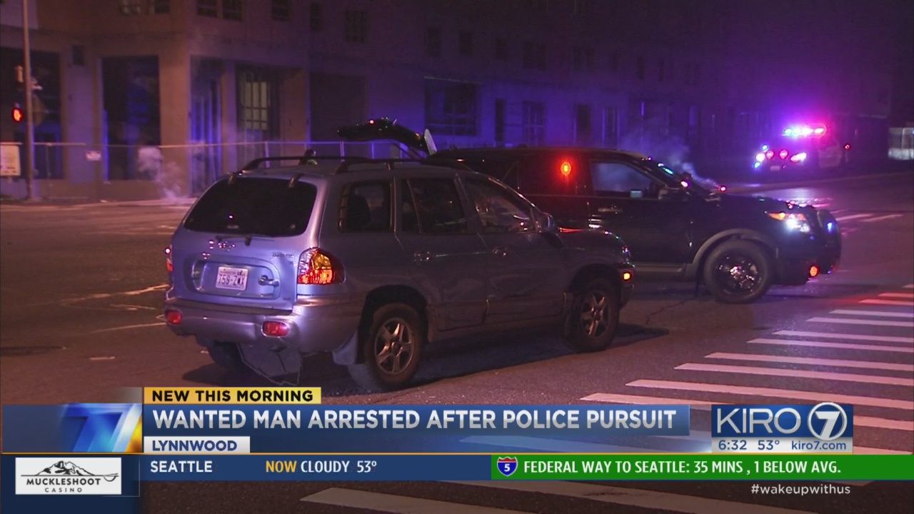 VIDEO: Lynwood Police Chase – KIRO 7 News Seattle