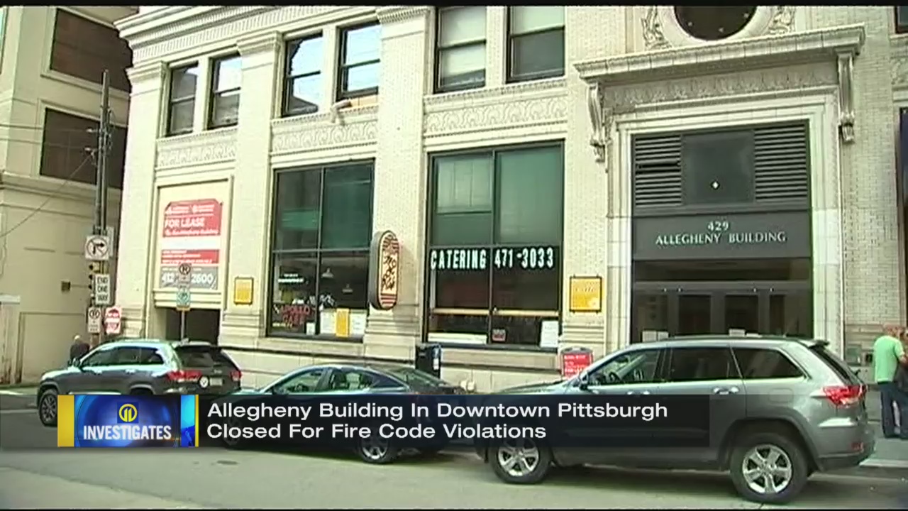 Allegheny Building closed indefinitely due to code enforcement ...