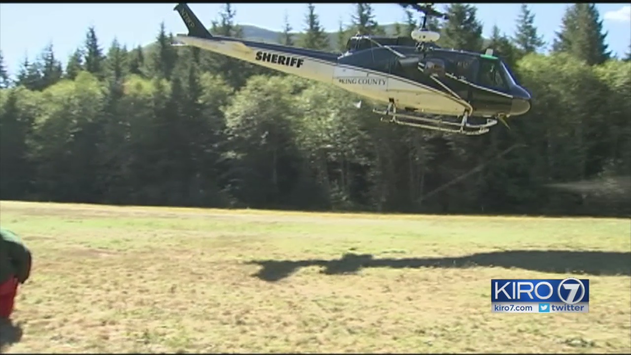 King County Sheriff Helicopter VIDEO: Guardian One Helicopter