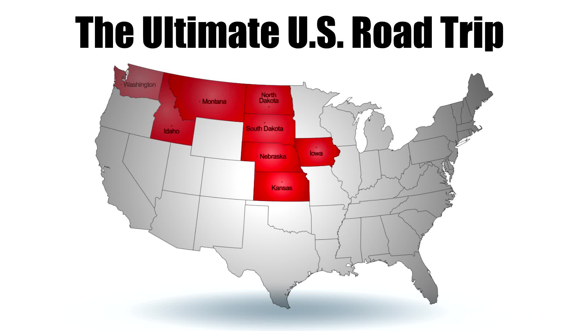 Here's the ultimate road trip, a route that takes you across every ...