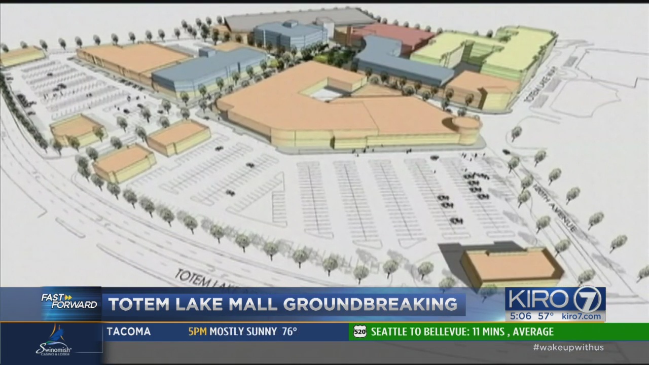 Construction on new Totem Lake mall begins in Kirkland – KIRO 7 News ...