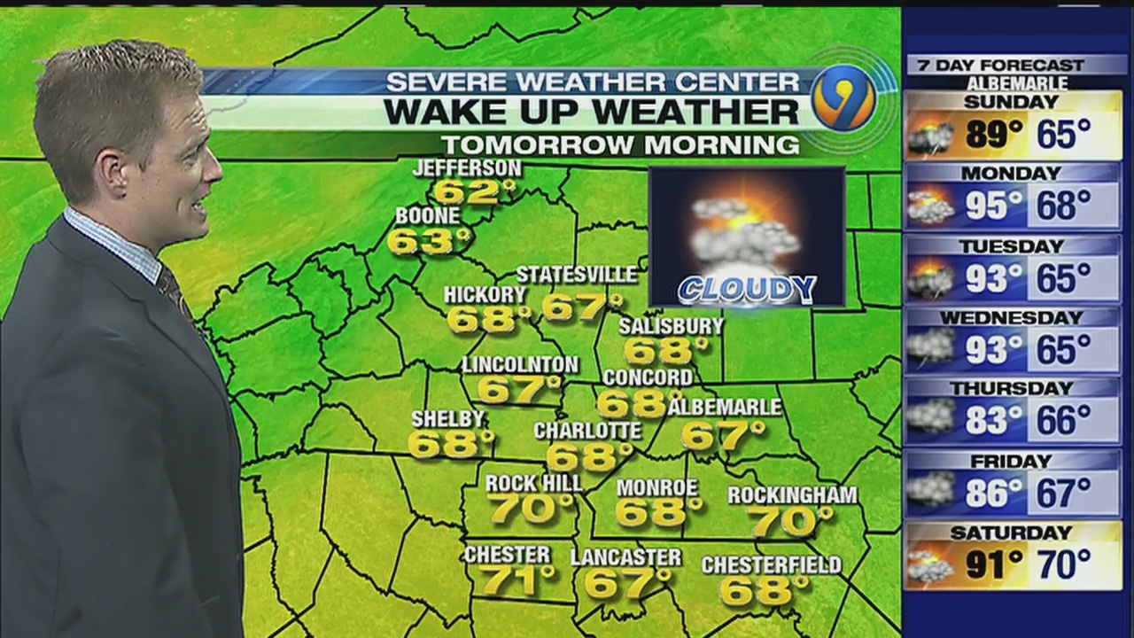 FORECAST: Warm start to the weekend, possible storms for mountains ...