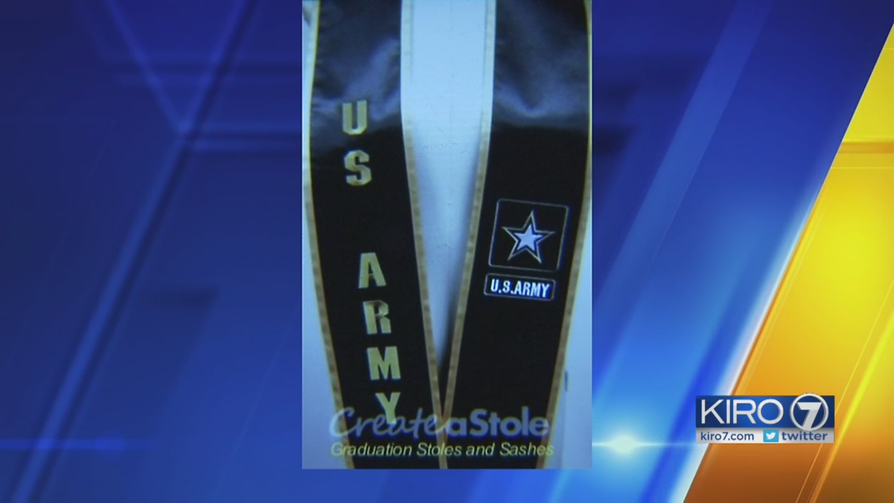 Orting students not allowed to display Army sashes at graduation – KIRO ...