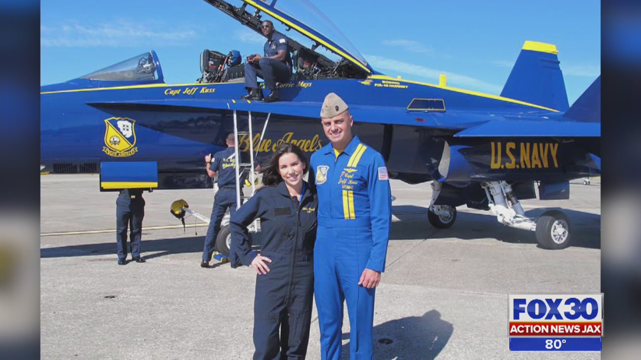 Action News Jax reporter shares memory of flying with Blue Angels pilot ...
