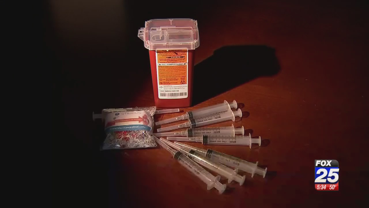 New technology helps clean up areas littered with heroin needles ...