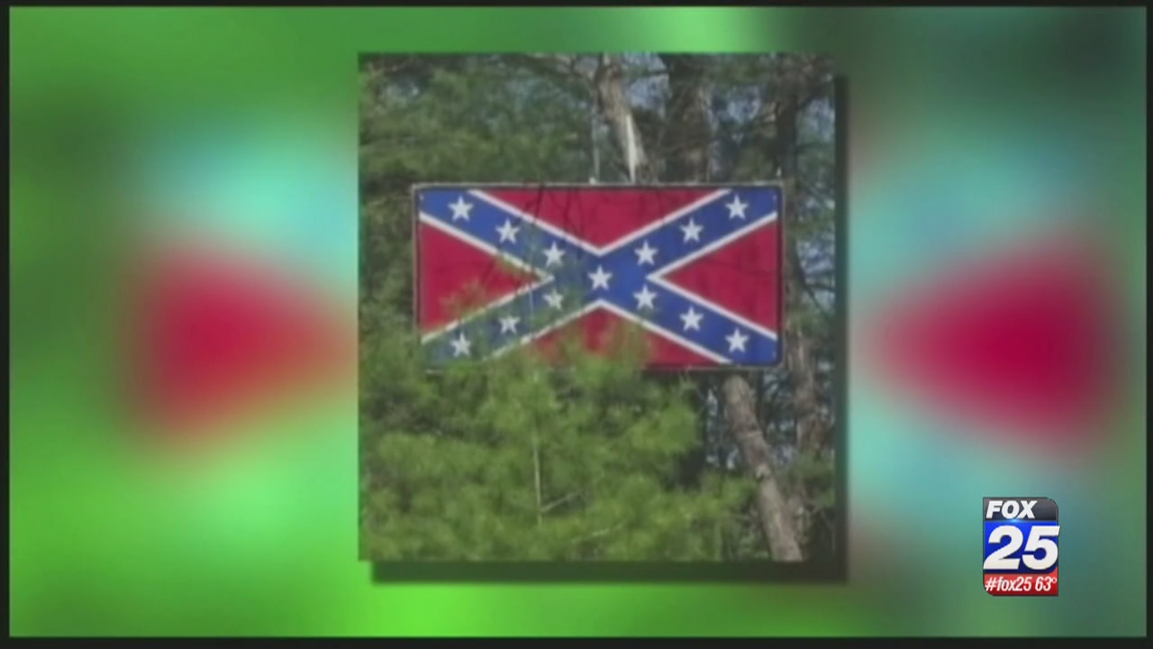 Confederate battle flag that flew over Walpole HS field comes down ...