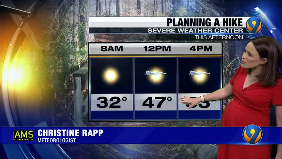 Sunday morning forecast update from Meteorologist Christine Rapp – WSOC TV