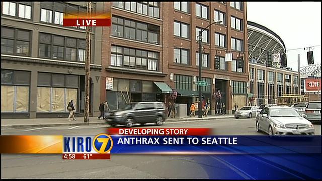 Military sent live anthrax to Seattle lab – KIRO 7 News Seattle